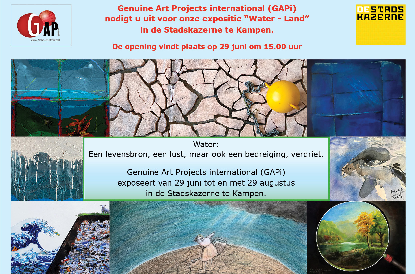 GAPi Expositie Water - Land - RINEKE.ART